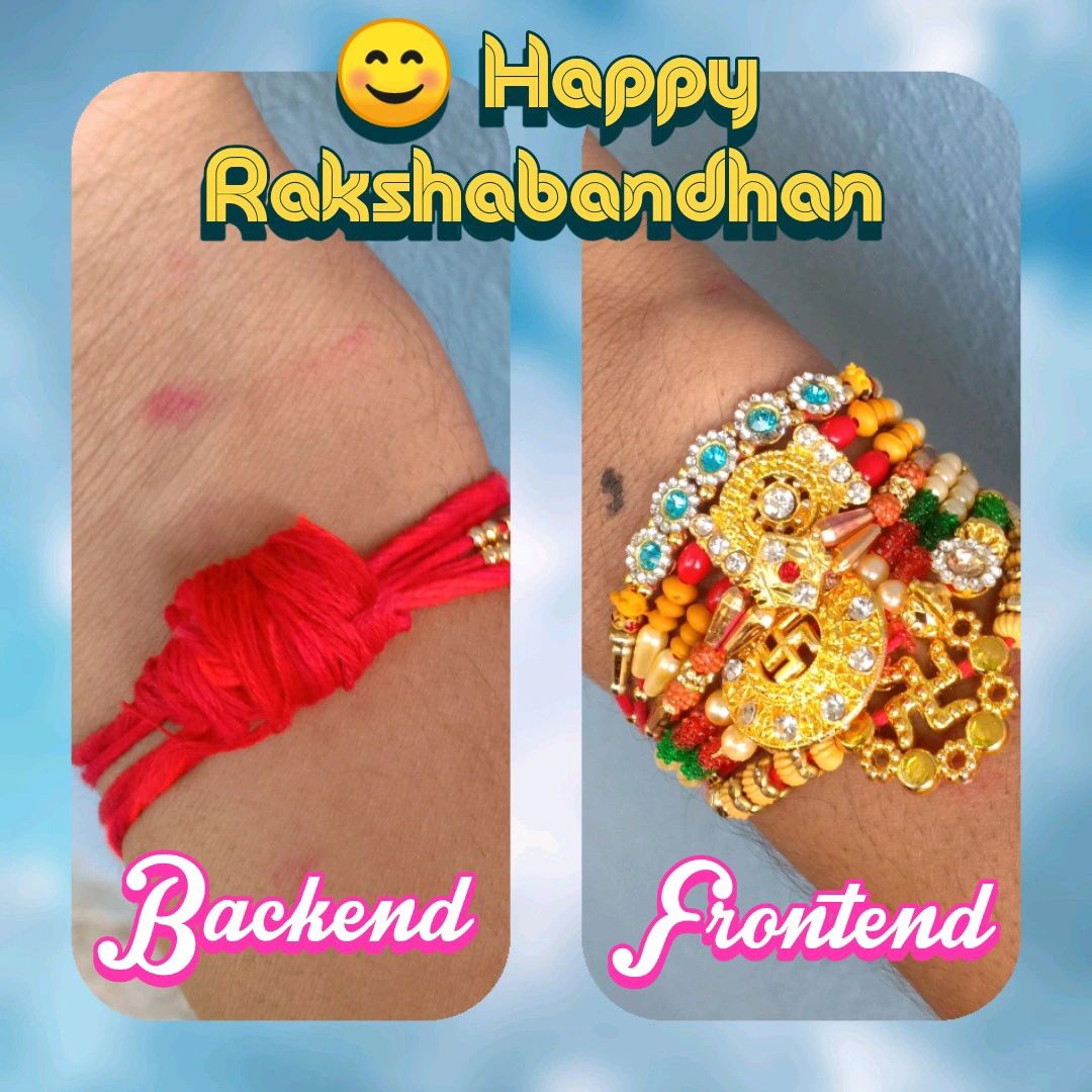 Hariom Singh on LinkedIn: 😊 Happy Full Stack Rakshabandhan 💝🎁 Let's ... Hariom Singh on LinkedIn: 😊 Happy Full Stack Rakshabandhan 💝🎁 Let's ...