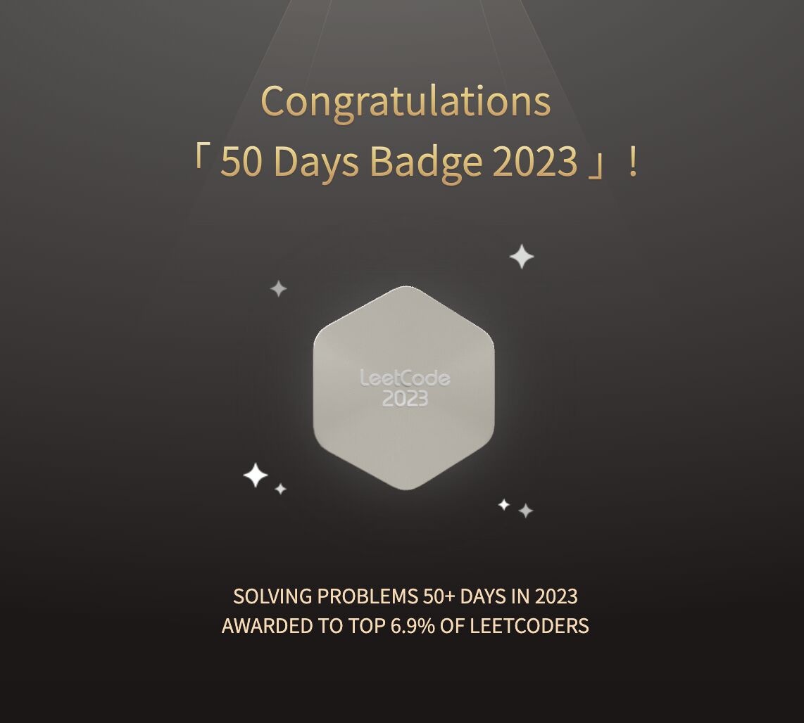 Samarth Ahuja on LinkedIn: Got the badge on leetcode for solving ... Samarth Ahuja on LinkedIn: Got the badge on leetcode for solving ...