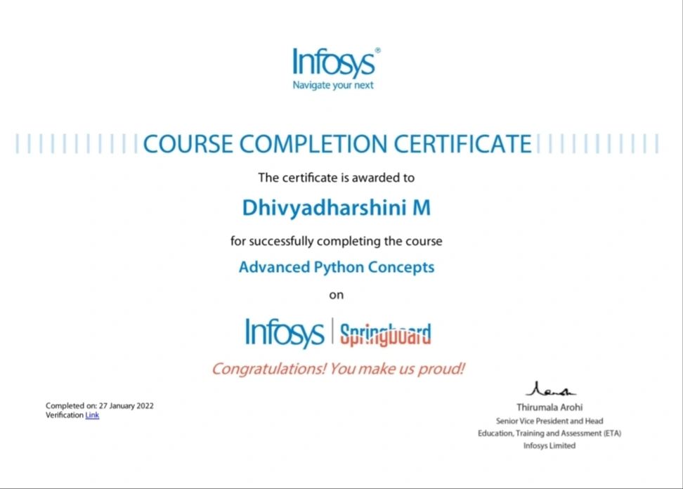 Dhivyadharshini M on LinkedIn: #python #advancedpython #programming Dhivyadharshini M on LinkedIn: #python #advancedpython #programming