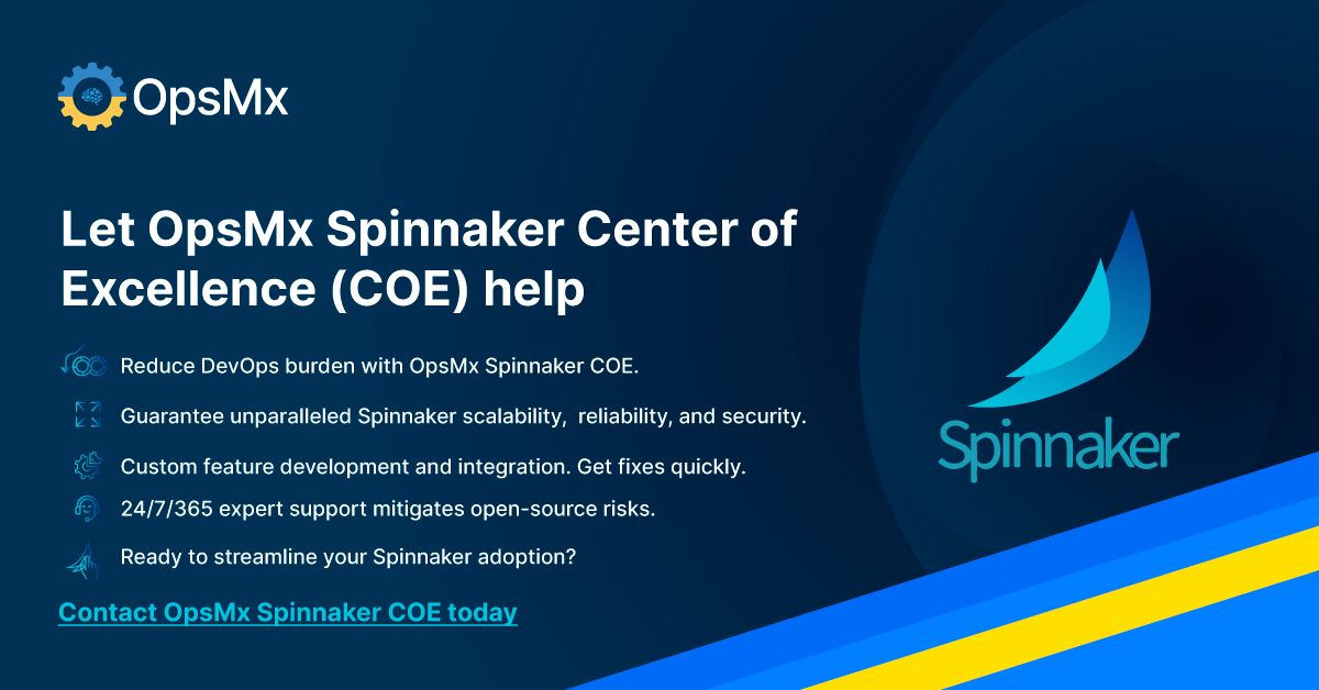 OpsMx on LinkedIn: #spinnaker #cicd #devops #cloudengineering #sre # ... OpsMx on LinkedIn: #spinnaker #cicd #devops #cloudengineering #sre # ...