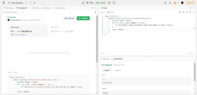 Arun Vijay on LinkedIn: #100daysofleetcode #algorithmarchitect # ... Arun Vijay on LinkedIn: #100daysofleetcode #algorithmarchitect # ...
