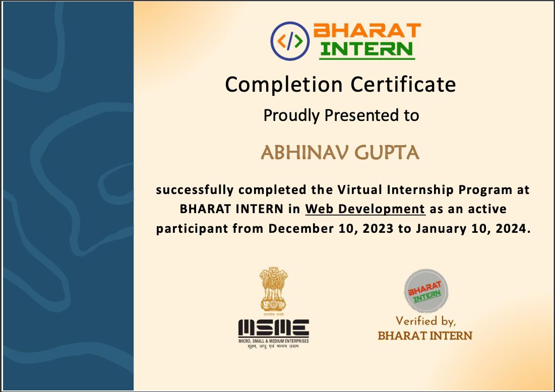 Abhinav Gupta on LinkedIn: #webdevelopment #codingchallenge Abhinav Gupta on LinkedIn: #webdevelopment #codingchallenge