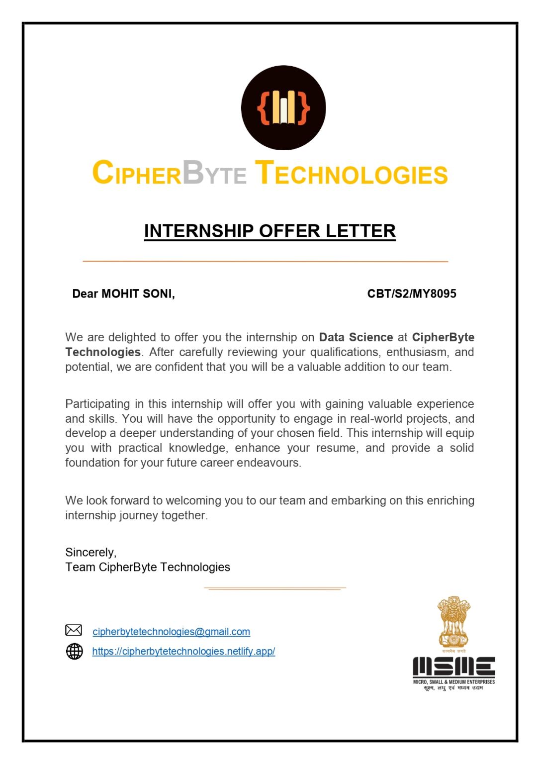 Mohit Soni on LinkedIn: #cipherbytetechnologies #datascience # ... Mohit Soni on LinkedIn: #cipherbytetechnologies #datascience # ...