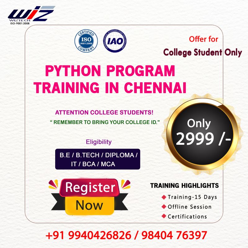 Wiztech Automation Solutions on LinkedIn: #phython #pythonprogramming # ... Wiztech Automation Solutions on LinkedIn: #phython #pythonprogramming # ...