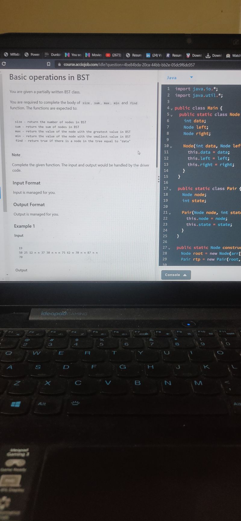 Vishal Ingole on LinkedIn: #100daysofcodechallenge #acciojob Vishal Ingole on LinkedIn: #100daysofcodechallenge #acciojob