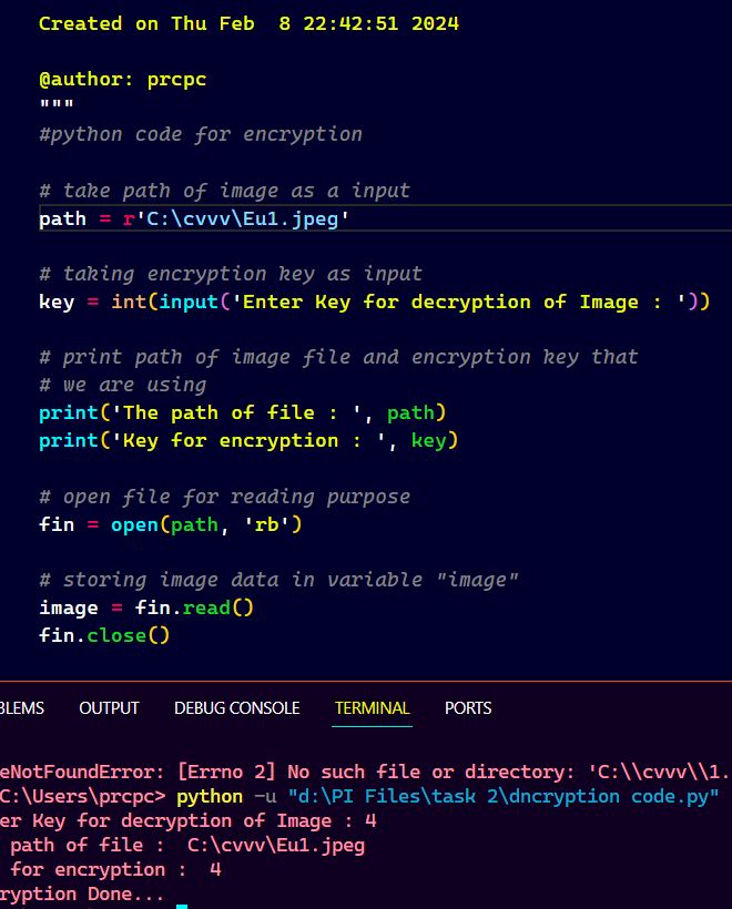 Priyanshu Raj Chauhan on LinkedIn: #python #imageencryption # ... Priyanshu Raj Chauhan on LinkedIn: #python #imageencryption # ...