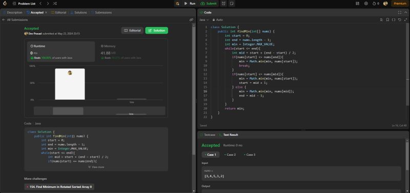 Dev Prasad on LinkedIn: #potd #dsa #leetcode #100daysofcoding Dev Prasad on LinkedIn: #potd #dsa #leetcode #100daysofcoding