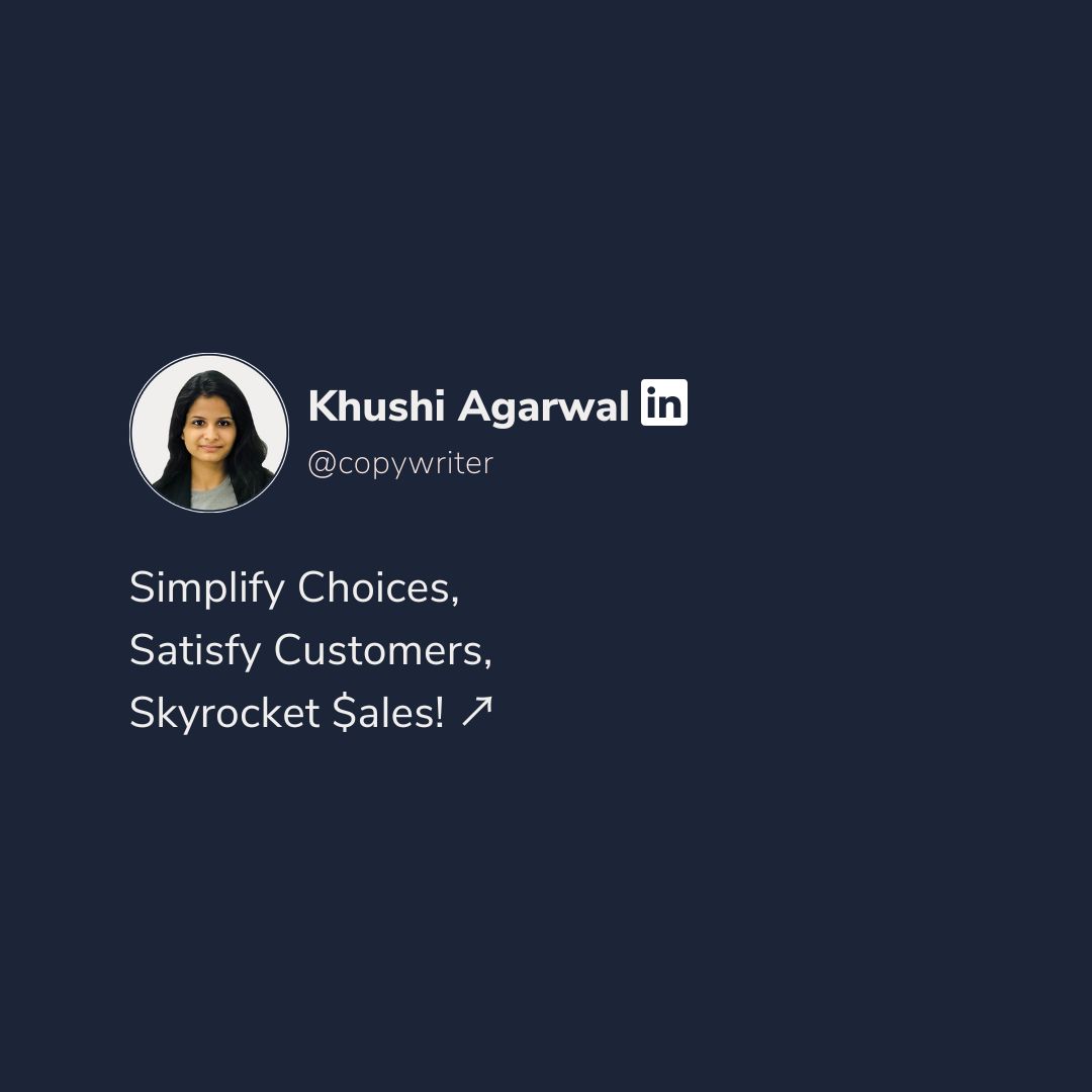 Khushi Agarwal on LinkedIn: #consumersatisfaction #salesstrategy # ... Khushi Agarwal on LinkedIn: #consumersatisfaction #salesstrategy # ...