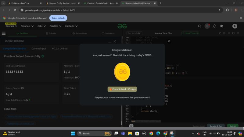 Krishika Bhandari on LinkedIn: #day48 #100daysofcodingchallenge # ... Krishika Bhandari on LinkedIn: #day48 #100daysofcodingchallenge # ...