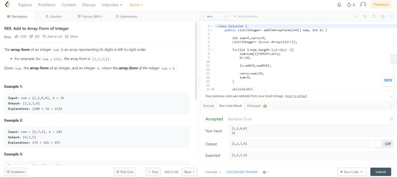 Anupam Kumar on LinkedIn: #day7 #100daysofcode #leetcode # ... Anupam Kumar on LinkedIn: #day7 #100daysofcode #leetcode # ...