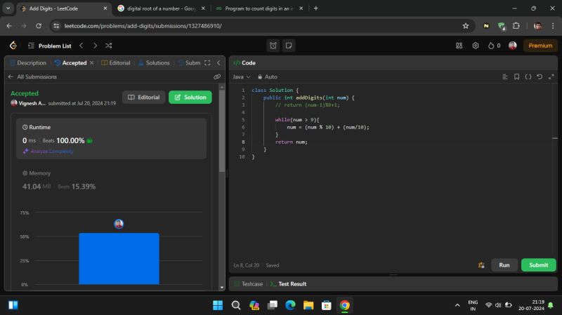 Vignesh A on LinkedIn: #codingchallenge #problemsolving #leetcode # ... Vignesh A on LinkedIn: #codingchallenge #problemsolving #leetcode # ...