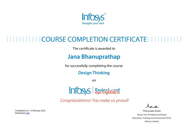 bhanu prathap on LinkedIn: Successfully acheived a certificate on ... bhanu prathap on LinkedIn: Successfully acheived a certificate on ...