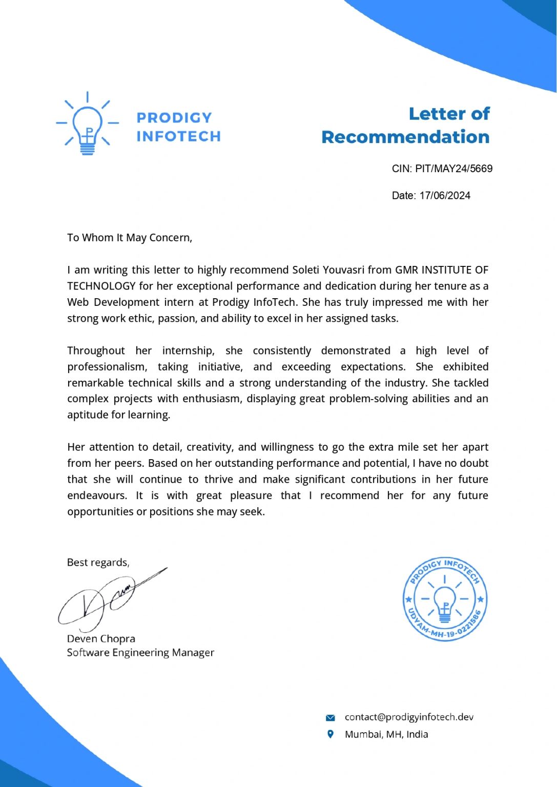 Youvasri Soleti on LinkedIn: #careermilestone #professionalgrowth # ... Youvasri Soleti on LinkedIn: #careermilestone #professionalgrowth # ...