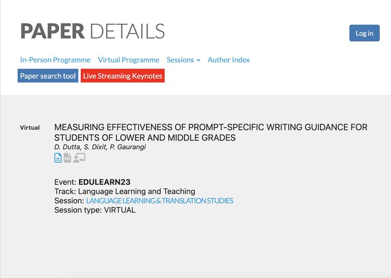 Shivangi Dixit on LinkedIn: Dev Dutta 's contribution to this paper ... Shivangi Dixit on LinkedIn: Dev Dutta 's contribution to this paper ...