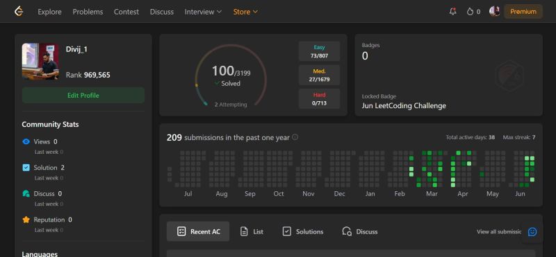Divij Arora on LinkedIn: #leetcode #codingjourney #milestone # ... Divij Arora on LinkedIn: #leetcode #codingjourney #milestone # ...
