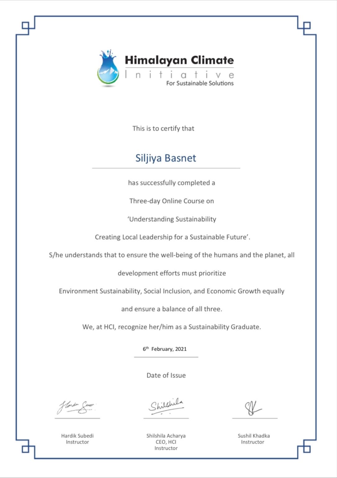 Siljiya Basnet on LinkedIn: ‘Understanding Sustainability’- Creating ... Siljiya Basnet on LinkedIn: ‘Understanding Sustainability’- Creating ...