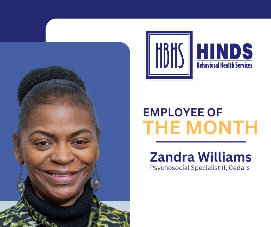 Hinds Behavioral Health Services on LinkedIn: Congratulations to Zandra ... Hinds Behavioral Health Services on LinkedIn: Congratulations to Zandra ...