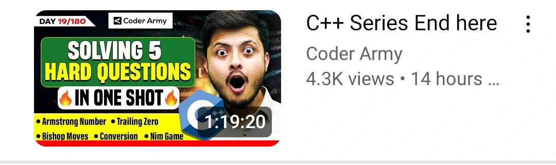 SURYADEV SINGH on LinkedIn: #180daysofcode #coding #dsa SURYADEV SINGH on LinkedIn: #180daysofcode #coding #dsa