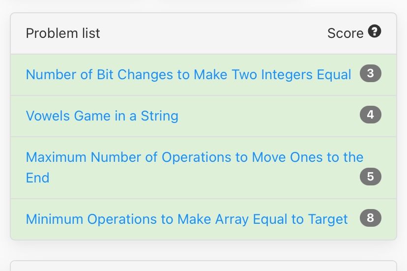 Ritik Yadav on LinkedIn: Participated in Leetcode Weekly Contest 407 ... Ritik Yadav on LinkedIn: Participated in Leetcode Weekly Contest 407 ...