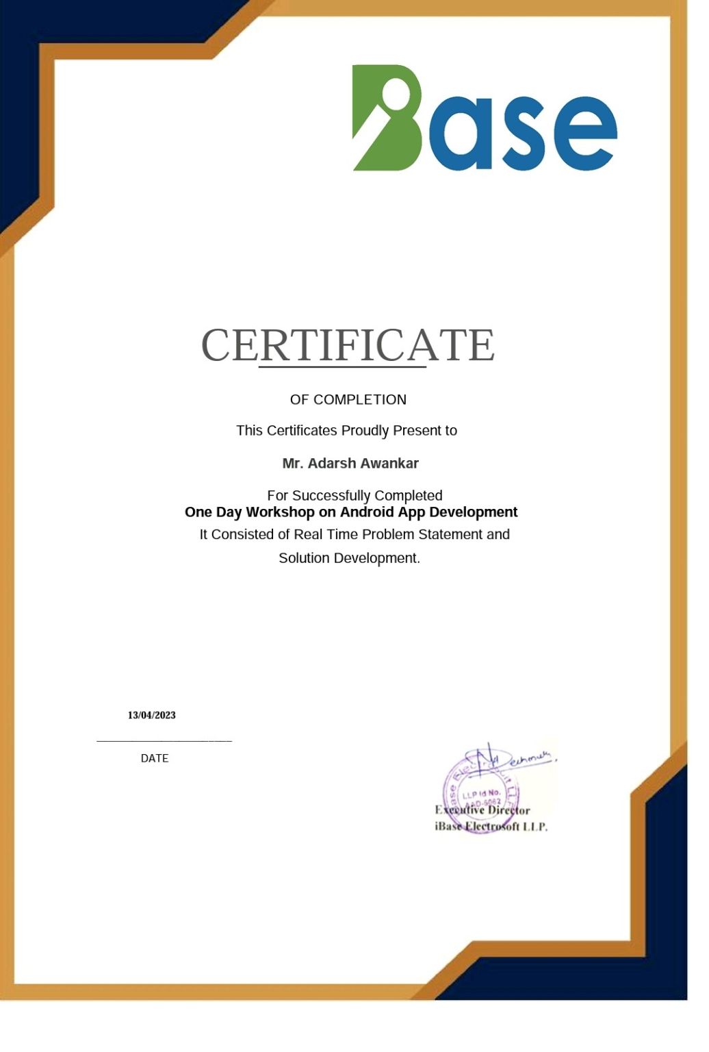 Adarsh Awankar on LinkedIn: Gained valuable knowledge related to ... Adarsh Awankar on LinkedIn: Gained valuable knowledge related to ...