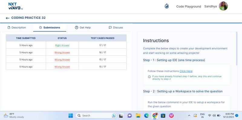 Sandhya Bukkapatnam on LinkedIn: #reactjs #coding #nxtwave Sandhya Bukkapatnam on LinkedIn: #reactjs #coding #nxtwave