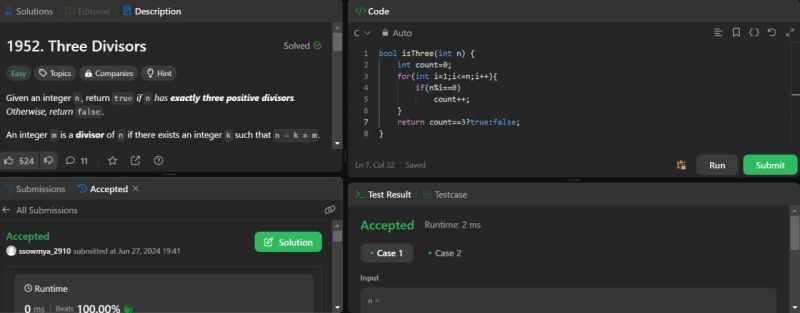 Sowmya S on LinkedIn: #leetcodechallenge #codingjourney Sowmya S on LinkedIn: #leetcodechallenge #codingjourney