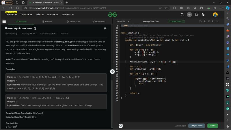 Rajput Prathameshsingh on LinkedIn: #geekstreak2024 #coding #potd # ... Rajput Prathameshsingh on LinkedIn: #geekstreak2024 #coding #potd # ...