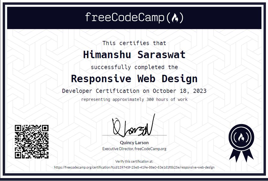 Himanshu Saraswat on LinkedIn: my html and css certification Himanshu Saraswat on LinkedIn: my html and css certification