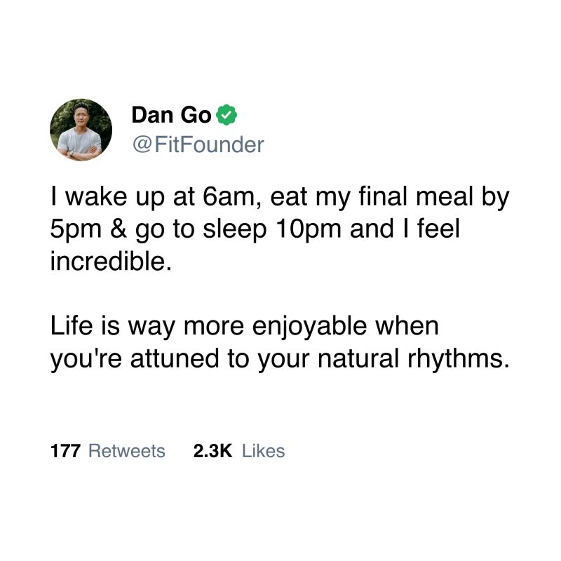 Mahesh P.S. on LinkedIn: Hi Dan, I completely relate to your circadian ... Mahesh P.S. on LinkedIn: Hi Dan, I completely relate to your circadian ...