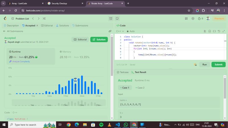 Aayush Singh on LinkedIn: #dsa #newbie #c #leetcode #problemsolving Aayush Singh on LinkedIn: #dsa #newbie #c #leetcode #problemsolving