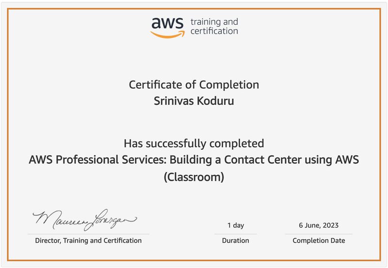 Srinivas Koduru on LinkedIn: #awstraining Srinivas Koduru on LinkedIn: #awstraining
