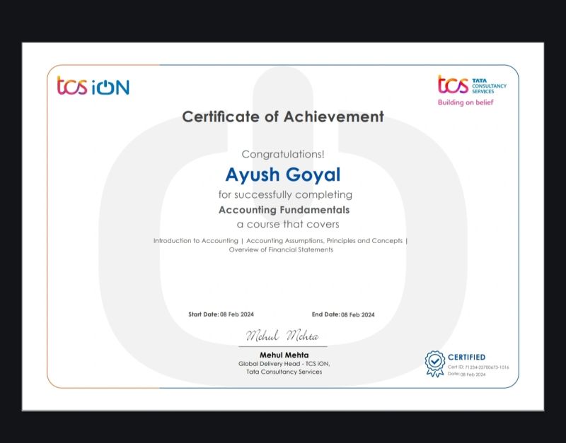 Ayush Goyal on LinkedIn: #accountingfundamental Ayush Goyal on LinkedIn: #accountingfundamental