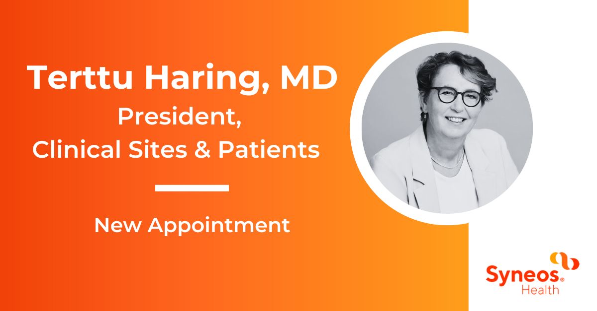 Terttu Haring on LinkedIn: Syneos Health Names Terttu Haring President ... Terttu Haring on LinkedIn: Syneos Health Names Terttu Haring President ...
