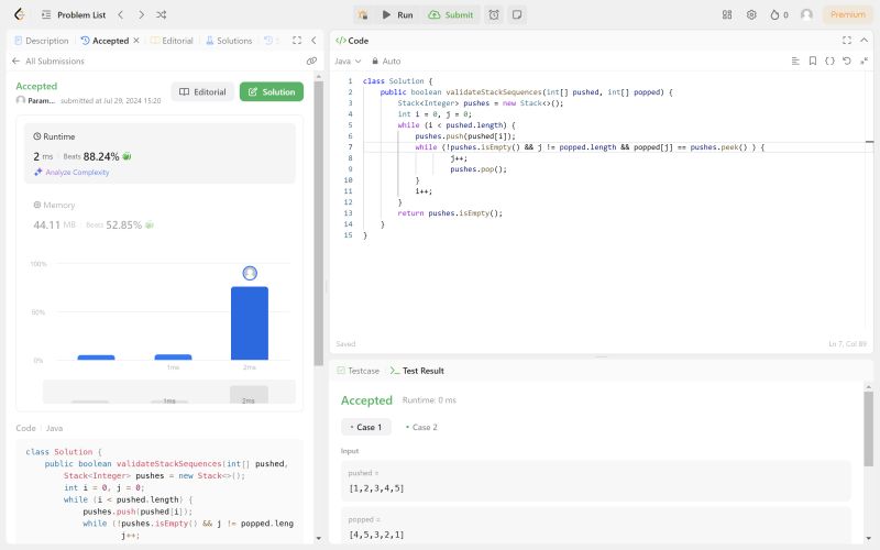 Paramaguru V on LinkedIn: #coding #leetcode #problemsolving #programming Paramaguru V on LinkedIn: #coding #leetcode #problemsolving #programming