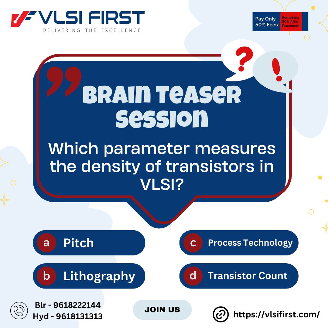 VLSI FIRST on LinkedIn: #vlsi #quiz #vlsijobs VLSI FIRST on LinkedIn: #vlsi #quiz #vlsijobs