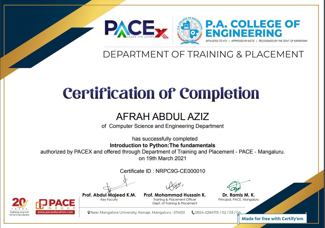 AFRAH ABDUL AZIZ on LinkedIn: #pythonprogramming #codingfundamentals # ... AFRAH ABDUL AZIZ on LinkedIn: #pythonprogramming #codingfundamentals # ...