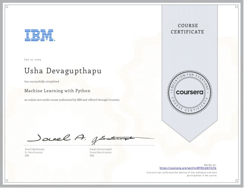 Devagupthapu Usha on LinkedIn: #pythonprogramming #machinelearning # ... Devagupthapu Usha on LinkedIn: #pythonprogramming #machinelearning # ...