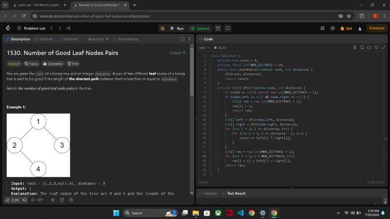 Tanzeel Ahmad on LinkedIn: #365daysofcode #leetcode #codeeveryday #tree Tanzeel Ahmad on LinkedIn: #365daysofcode #leetcode #codeeveryday #tree