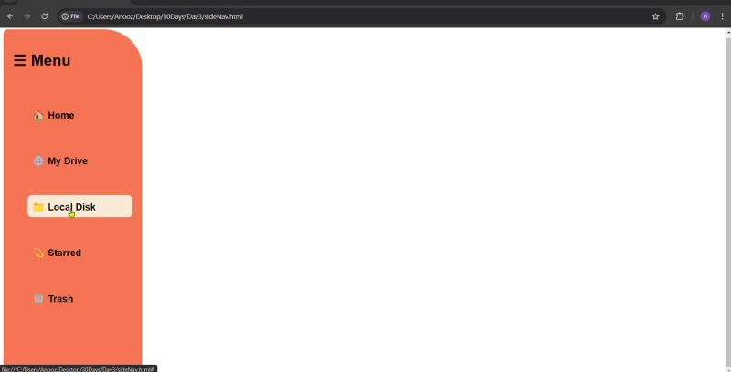 Snowin Cafasso on LinkedIn: #webdevelopment #html #css #sidenavbar # ... Snowin Cafasso on LinkedIn: #webdevelopment #html #css #sidenavbar # ...