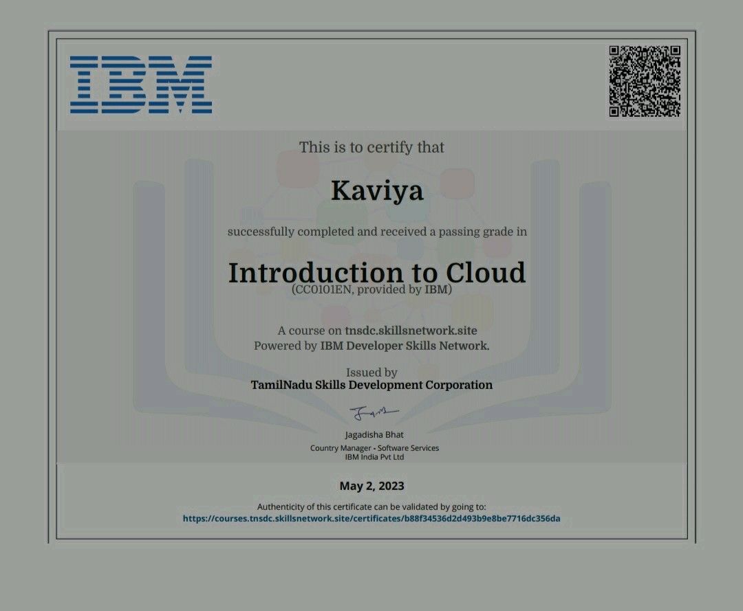 Kaviya Nagendran on LinkedIn: #cloud #development #network Kaviya Nagendran on LinkedIn: #cloud #development #network
