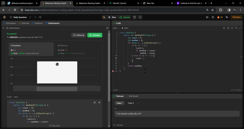 KARTHICK . on LinkedIn: #100daysleetcodechallenge #codejourney # ... KARTHICK . on LinkedIn: #100daysleetcodechallenge #codejourney # ...