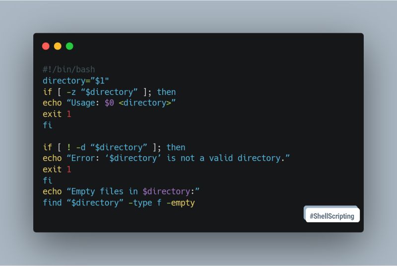 Shivadarshini R on LinkedIn: #shellscripting #automation #linux # ... Shivadarshini R on LinkedIn: #shellscripting #automation #linux # ...