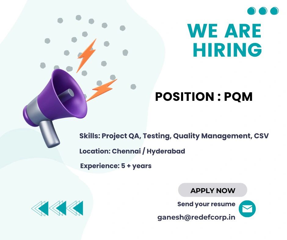Ganesh PMG on LinkedIn: #hiring #chennai #hyderabad #onsite # ... Ganesh PMG on LinkedIn: #hiring #chennai #hyderabad #onsite # ...