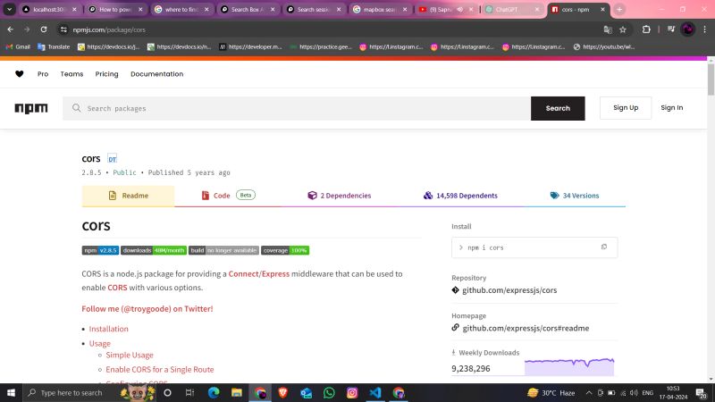 Vinay Jadaun on LinkedIn: #webdev #cors #react #npmcors #npmpackage # ... Vinay Jadaun on LinkedIn: #webdev #cors #react #npmcors #npmpackage # ...