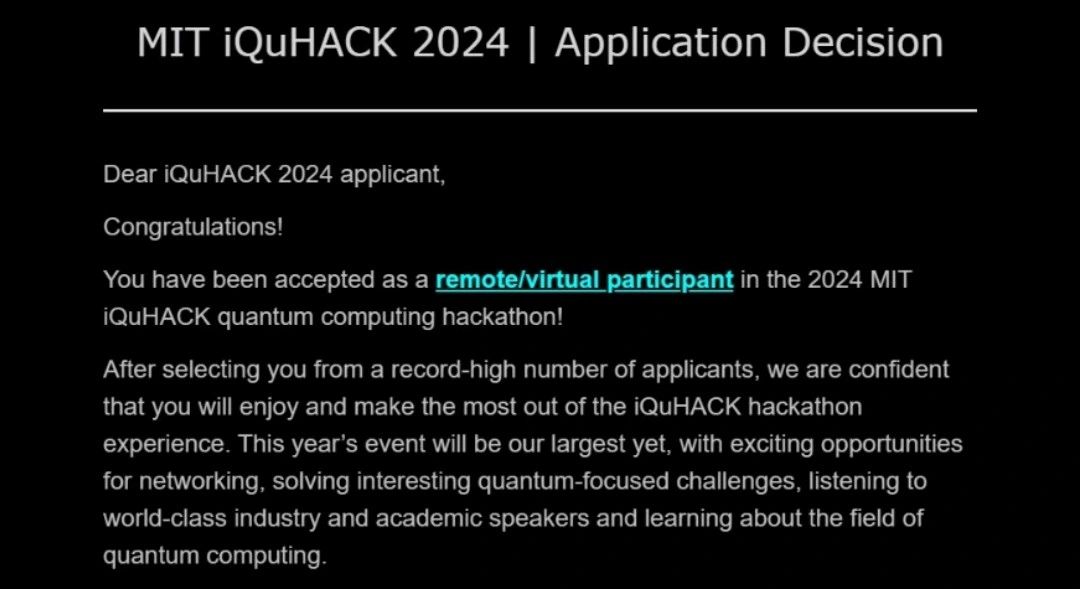 Sumit kumar on LinkedIn: #mitiquhack #quantumcomputing #hackathon # ... Sumit kumar on LinkedIn: #mitiquhack #quantumcomputing #hackathon # ...