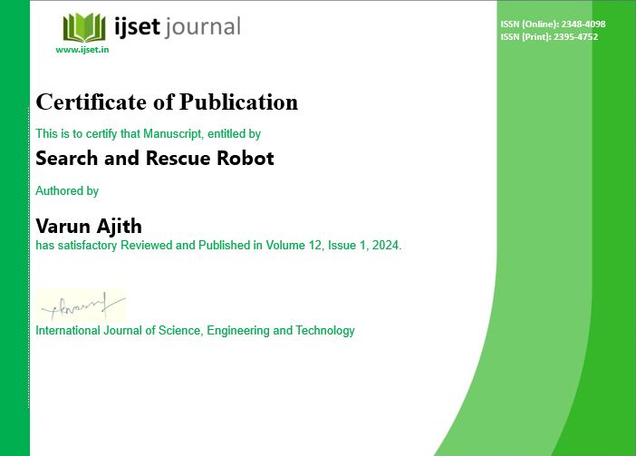 Varun Ajith on LinkedIn: #robotics #searchandrescue #autonomousvehicles ... Varun Ajith on LinkedIn: #robotics #searchandrescue #autonomousvehicles ...