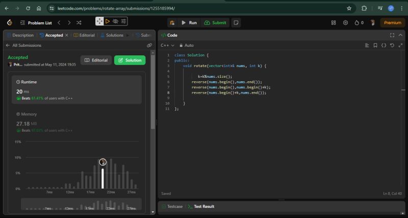 Day 4 of my 21-day coding challenge on LeetCode | Pritam Naskar posted ... Day 4 of my 21-day coding challenge on LeetCode | Pritam Naskar posted ...