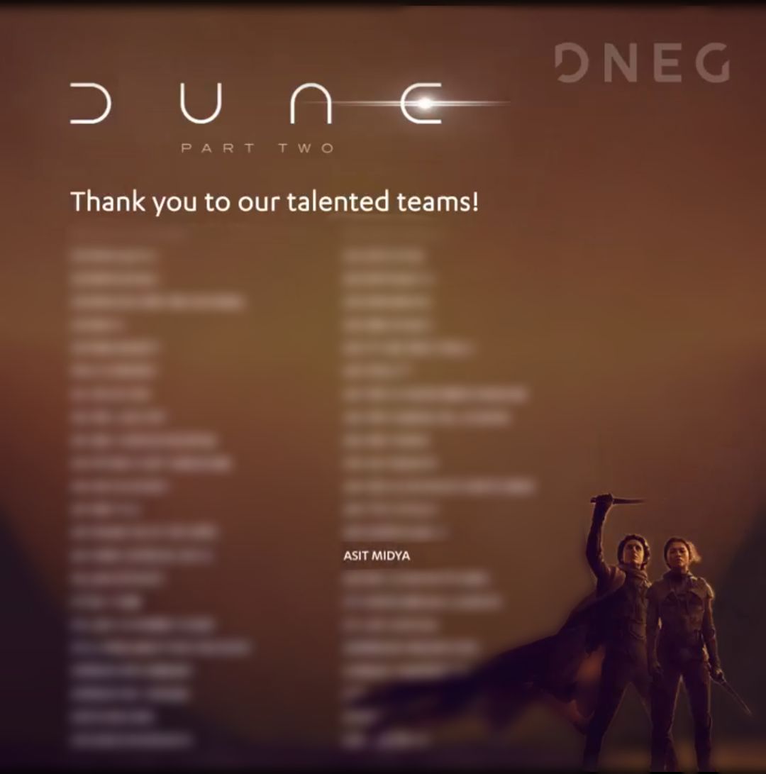Asit Midya on LinkedIn: #duneparttwo #vfx #dneg #lightingartist Asit Midya on LinkedIn: #duneparttwo #vfx #dneg #lightingartist