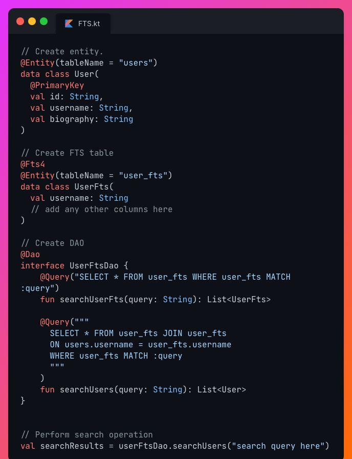 Rajesh Hadiya on LinkedIn: #android #androiddeveloper #kotlin #room # ... Rajesh Hadiya on LinkedIn: #android #androiddeveloper #kotlin #room # ...
