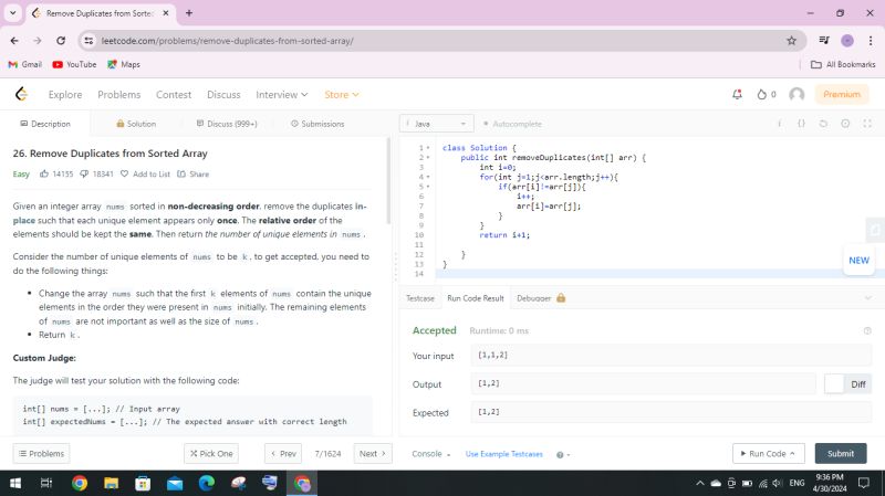 LAVANYA V on LinkedIn: #100daysofleetcode #leetcode #programming #java ... LAVANYA V on LinkedIn: #100daysofleetcode #leetcode #programming #java ...